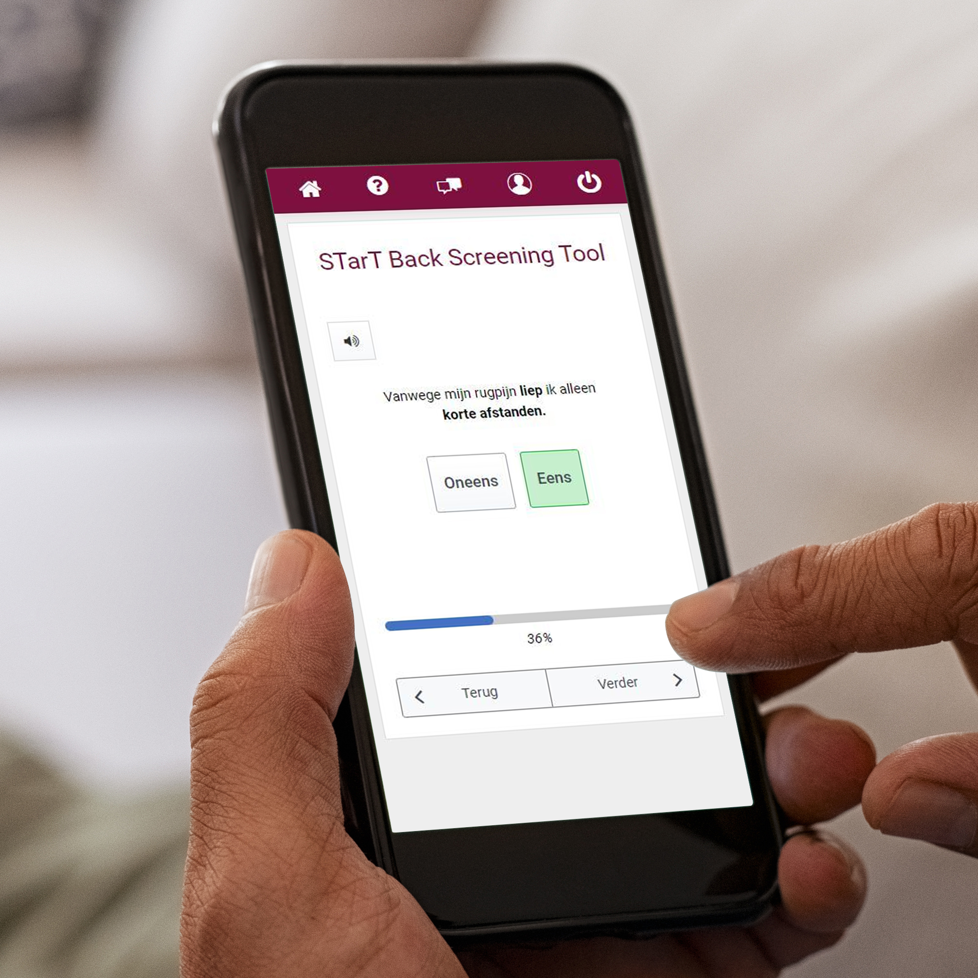 Nieuwe PROM: STaRT Back Screening Tool | Embloom